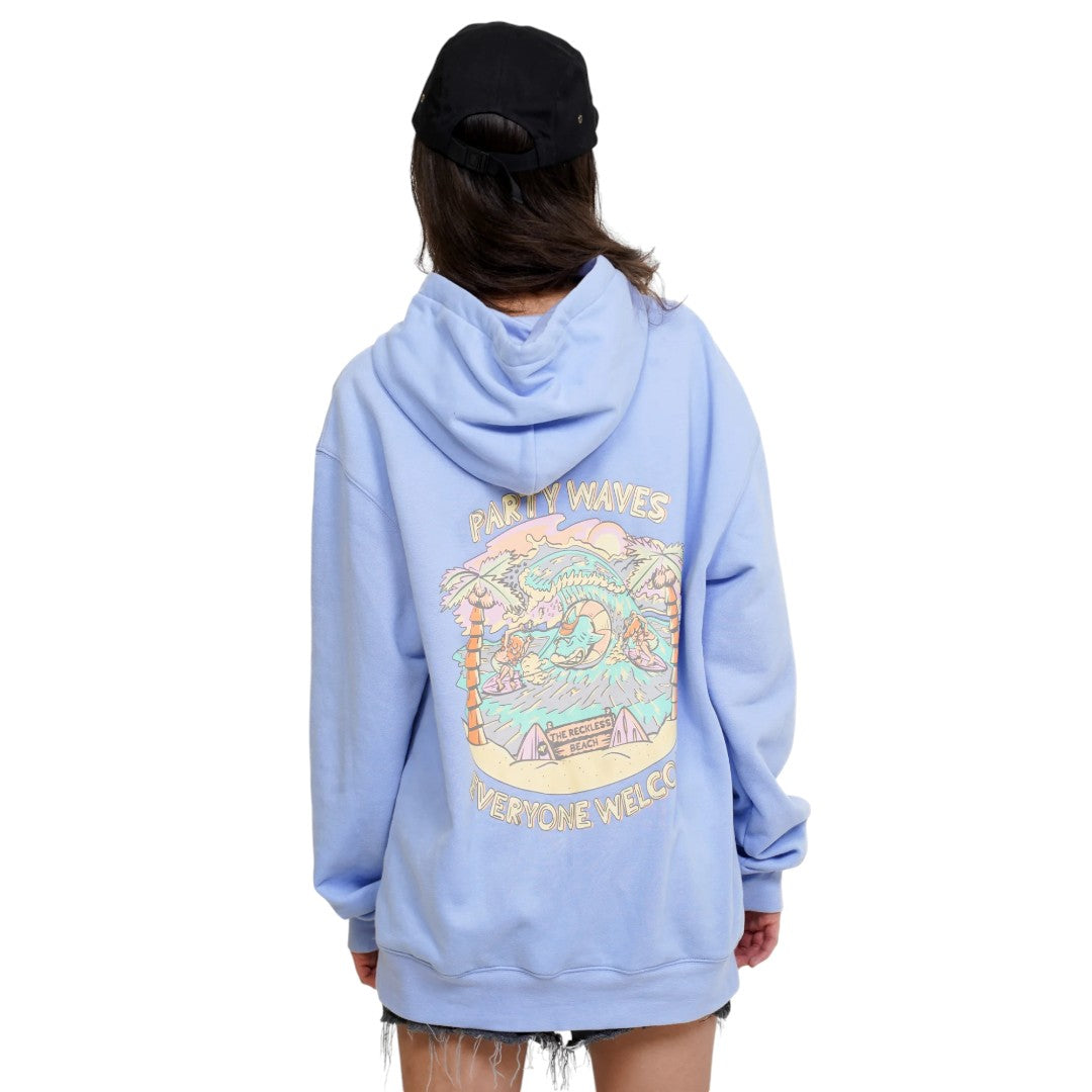 Notice The Reckless Party Wave Hoodie – Axis Boutique